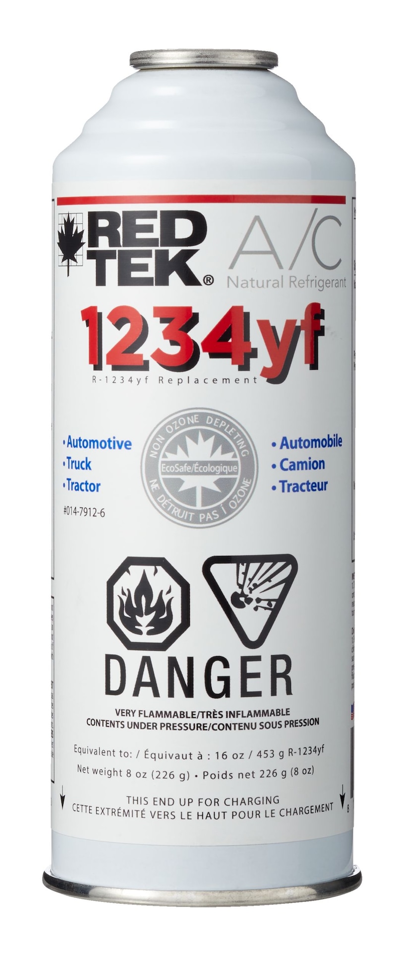 RED TEK R1234yfHc A/C Hydrocarbon Natural Refrigerant Recharge , 8-oz | Canadian Tire