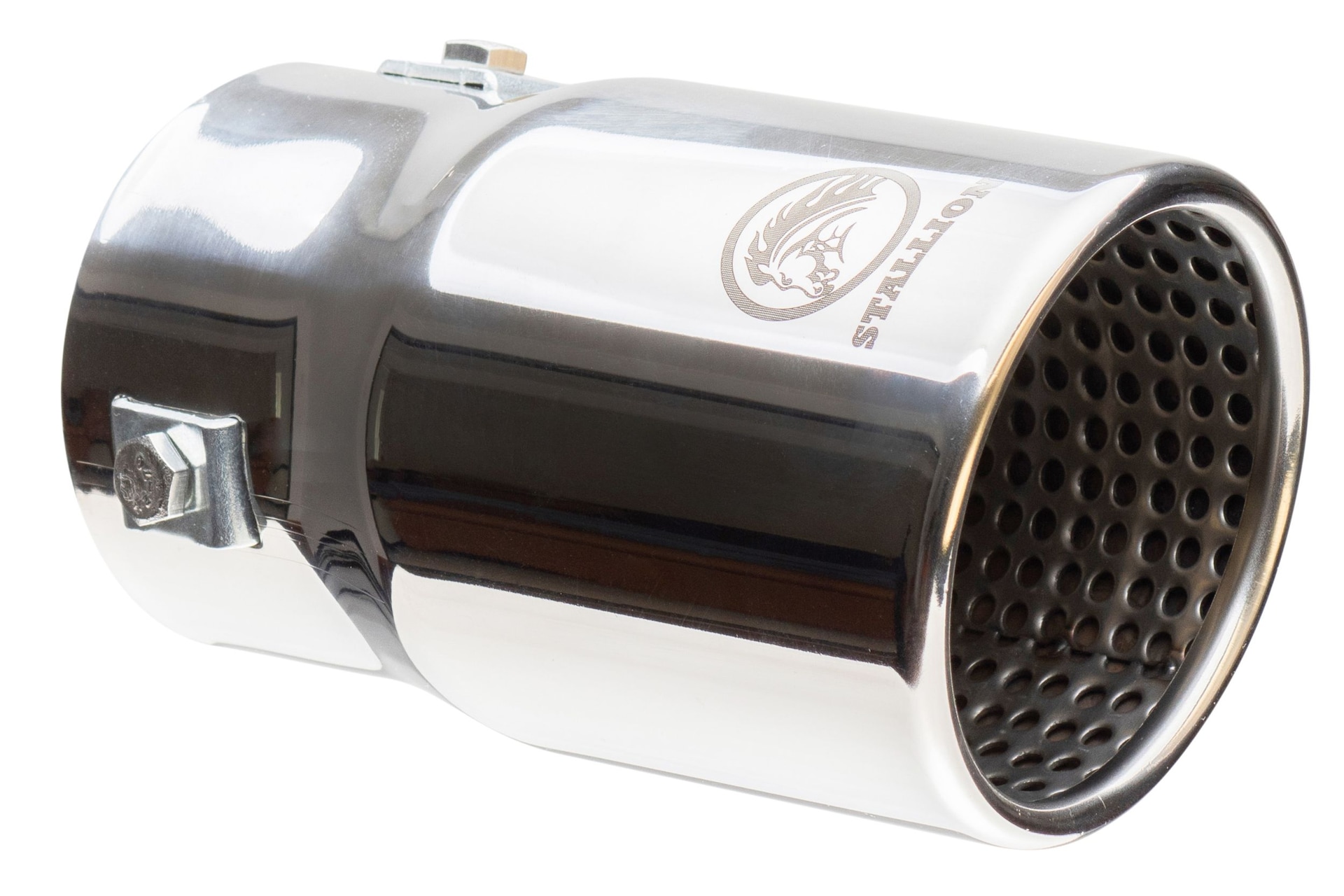 Stallion Polished Rolled Edge Exhaust Tip, 5.25-in | Canadian Tire