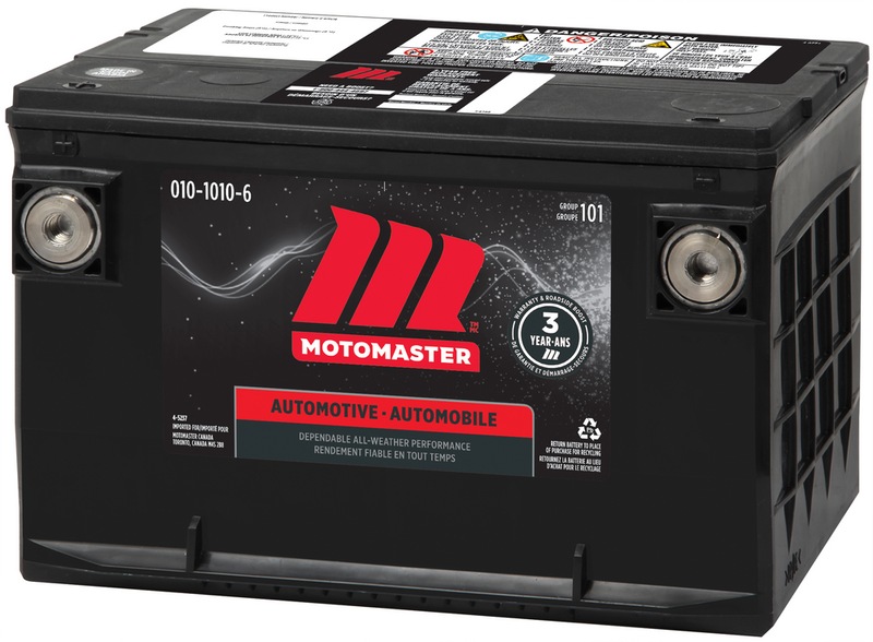 MOTOMASTER Group Size 101 Battery, 650 CCA | Canadian Tire