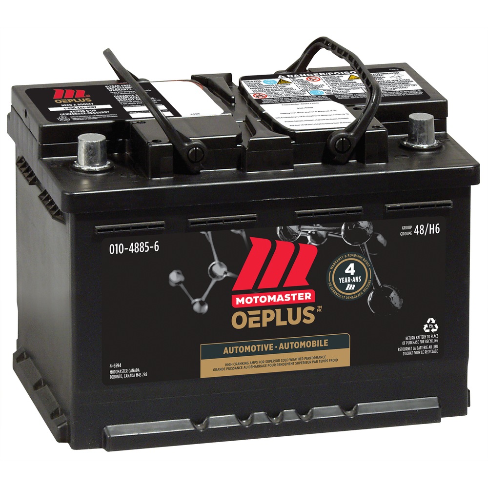 MOTOMASTER OEPLUS Group Size 48 H6 L3 Battery 730 CCA Canadian Tire