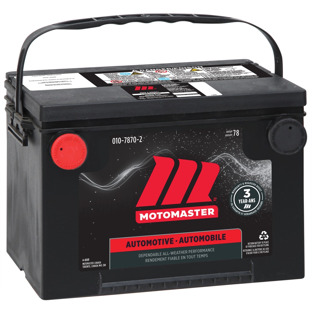 MOTOMASTER Group Size 78 Battery, 800 CCA | Canadian Tire