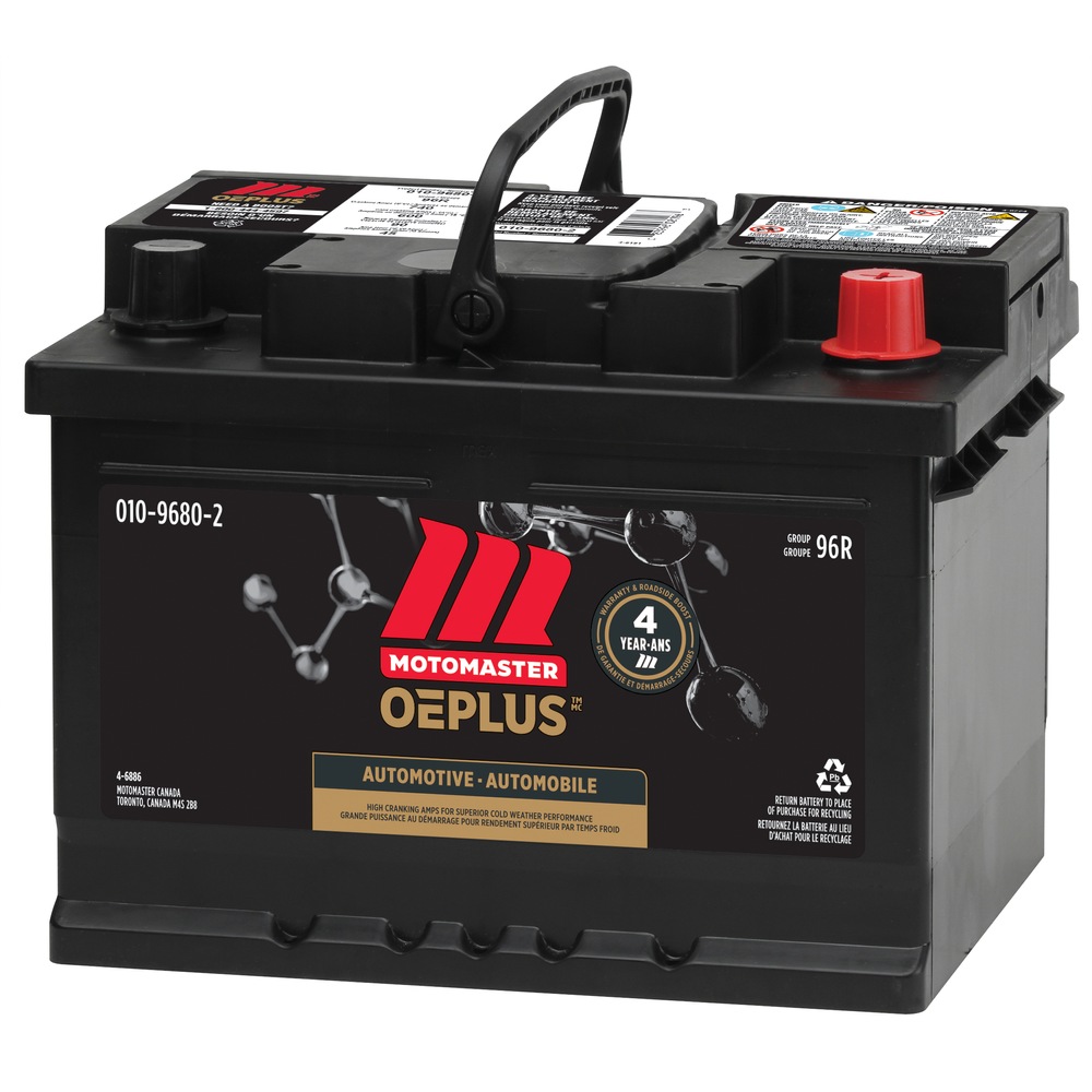 MOTOMASTER OEPLUS Group Size 96R Battery, 600 CCA | Canadian Tire
