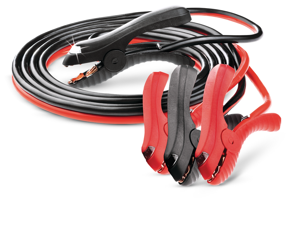 MotoMaster Eliminator LED Booster/Jumper Cables, 6-Gauge, 12-ft ...