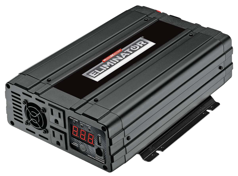 MotoMaster Eliminator Pure Sine Wave Power Inverter, 1000W, Includes ...