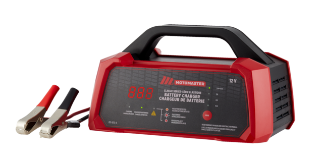 MotoMaster Classic Series Smart Battery Charger/Maintainer, Fully ...