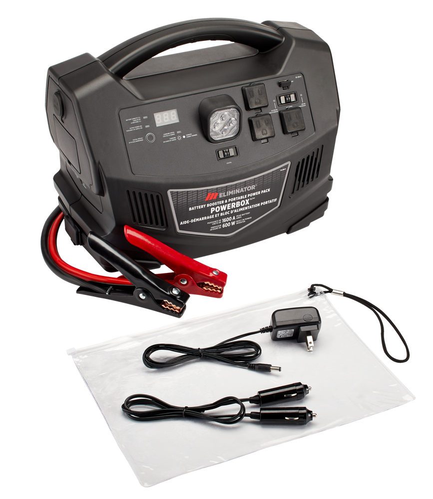 MotoMaster Eliminator PowerBox® Portable Power Pack & Battery Booster ...