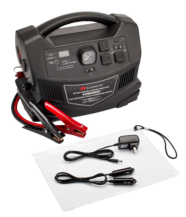 MotoMaster Eliminator PowerBox® Portable Power Pack & Battery Booster ...