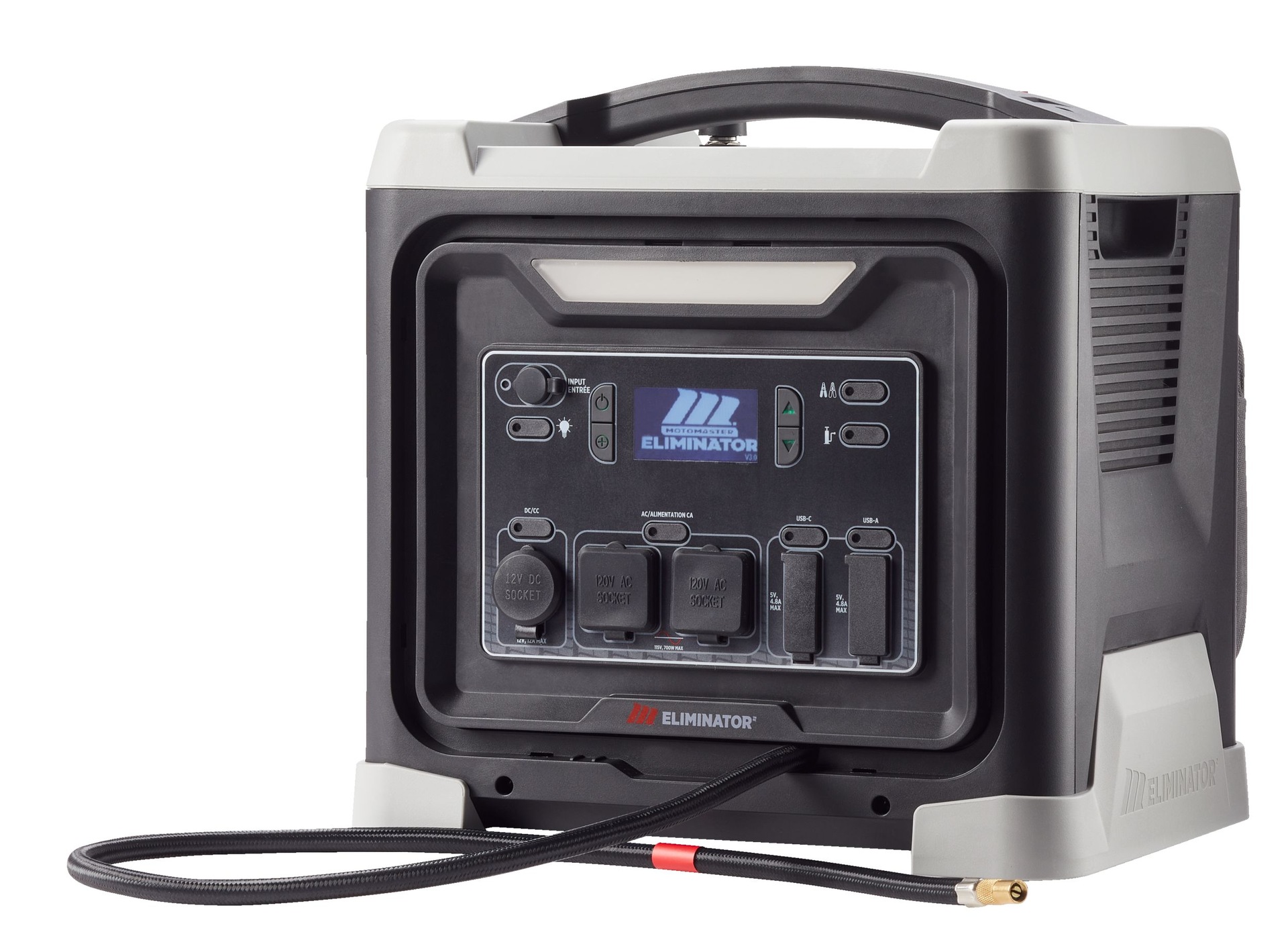 MotoMaster Eliminator PowerBox MAX Portable Power Pack Battery Booster Jump Starter Canadian Tire