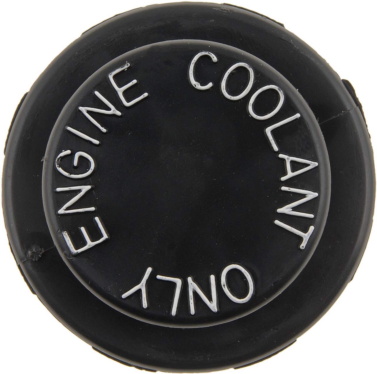 Engine coolant reservoir cap store