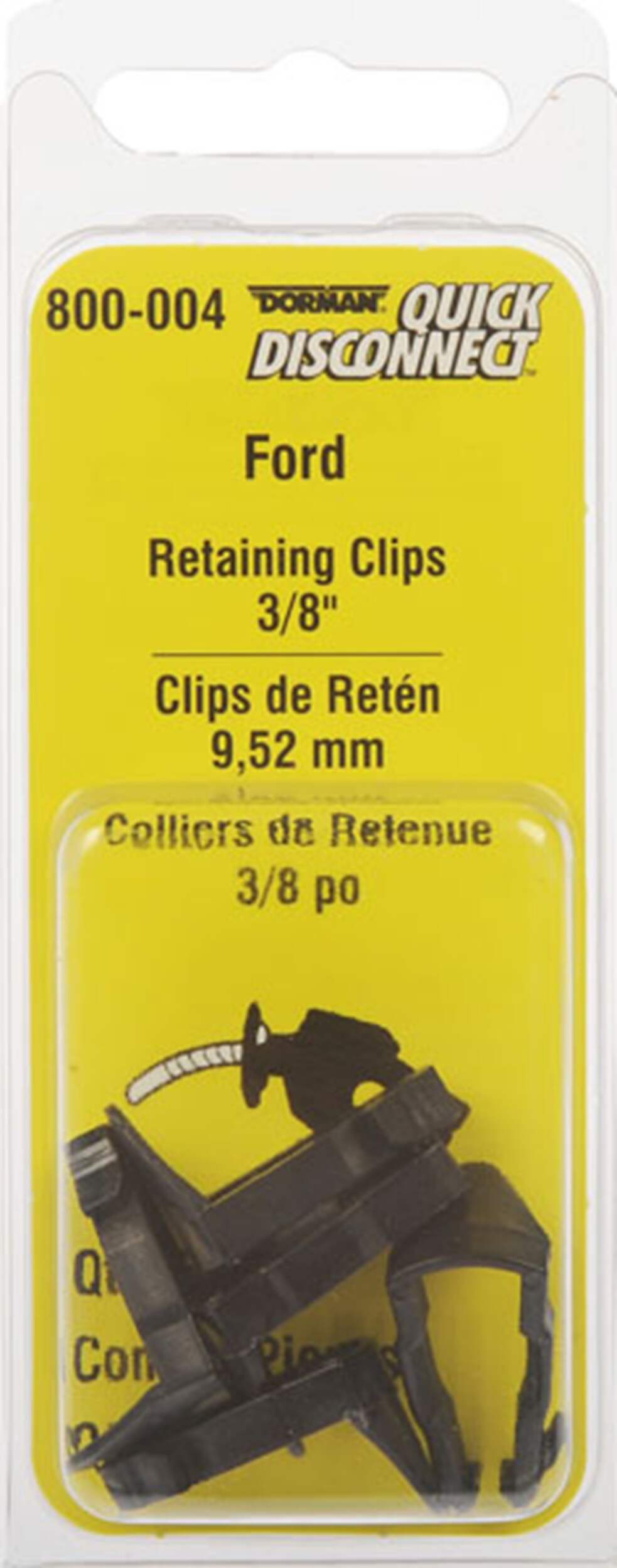 Dorman Fuel Line Retaining Clips, Black, 3/8-in | Canadian Tire