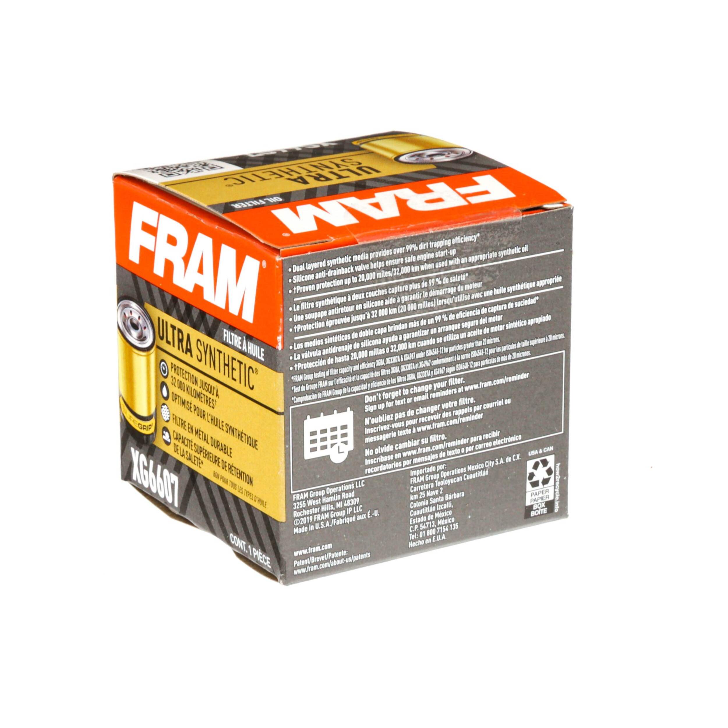 FRAM XG6607 Ultra Synthetic Oil Filter | Canadian Tire