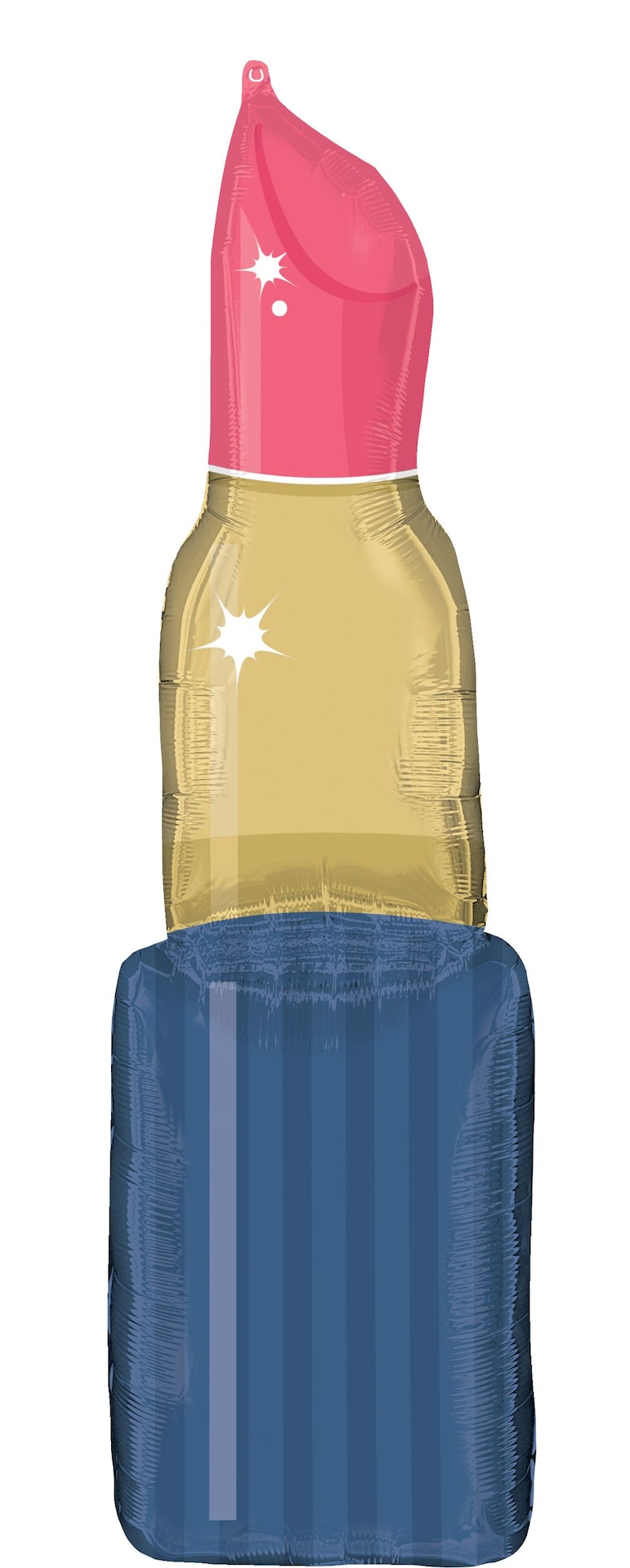 Spa Party Lipstick Tube Supershape Inflatable Foil Balloon, Multi ...