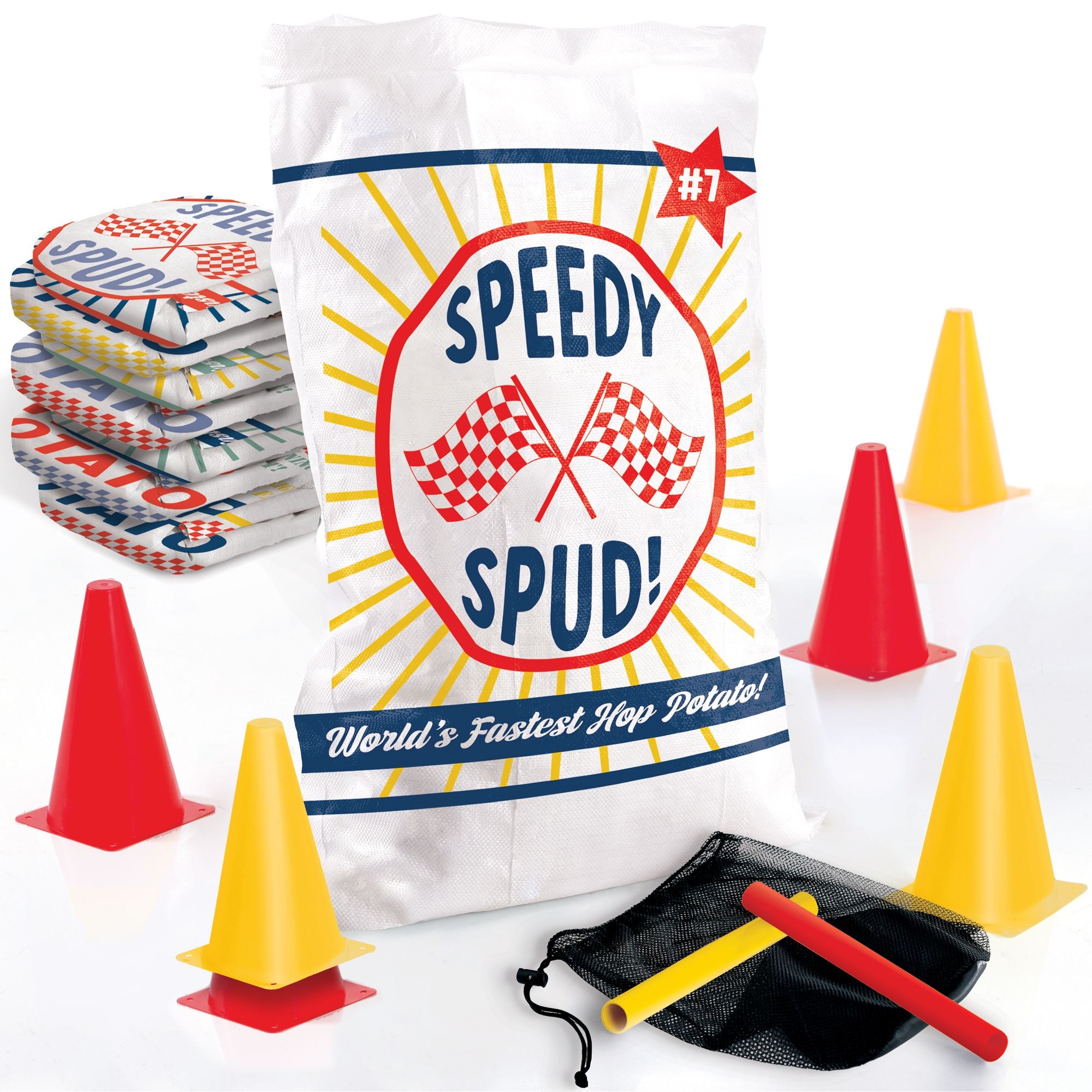 Potato Sacks Relay Race Kit for Outdoor Party Games | Party City