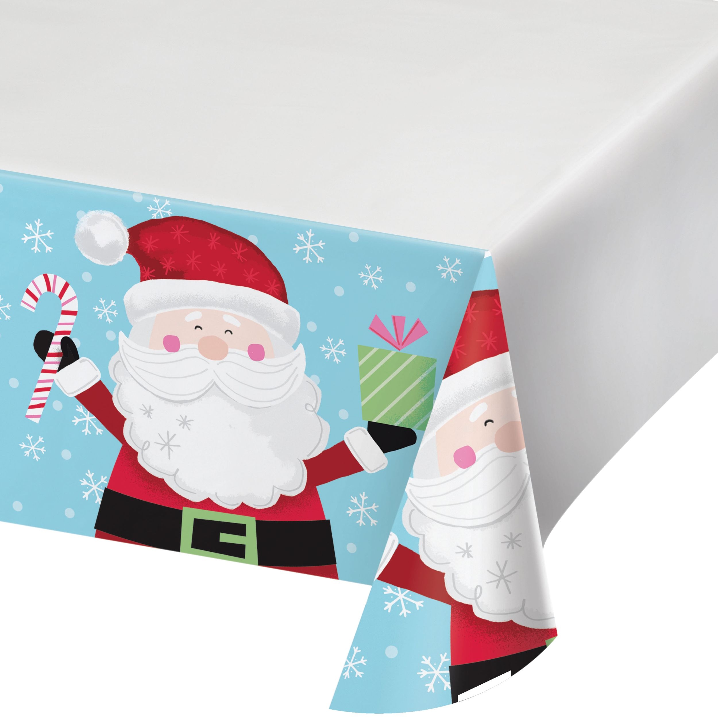 Christmas Jolly Characters Paper Table Cover, 54 x 102-in | Party City