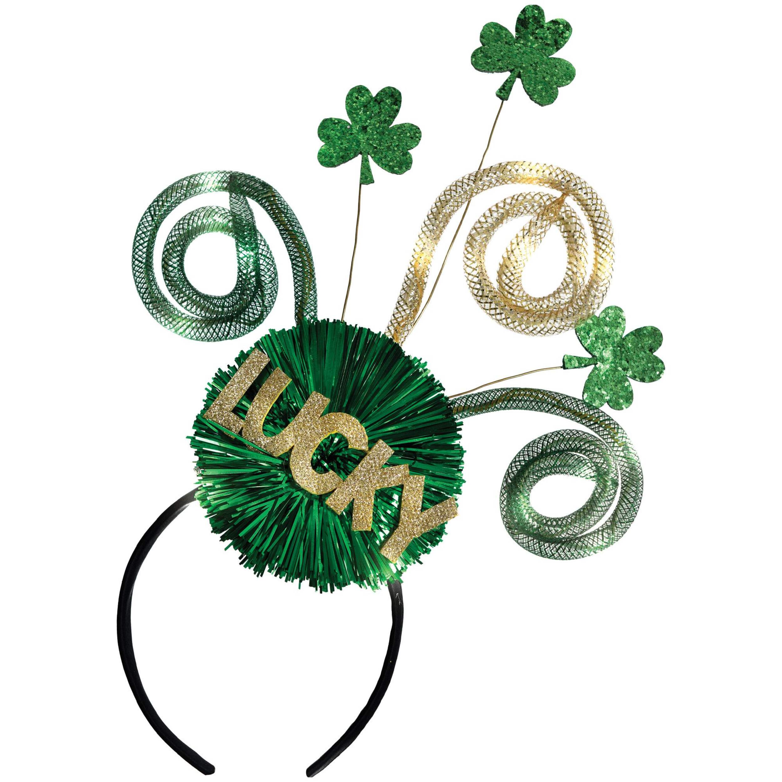 St. Patrick's Day Light Up Lucky Headband | Party City