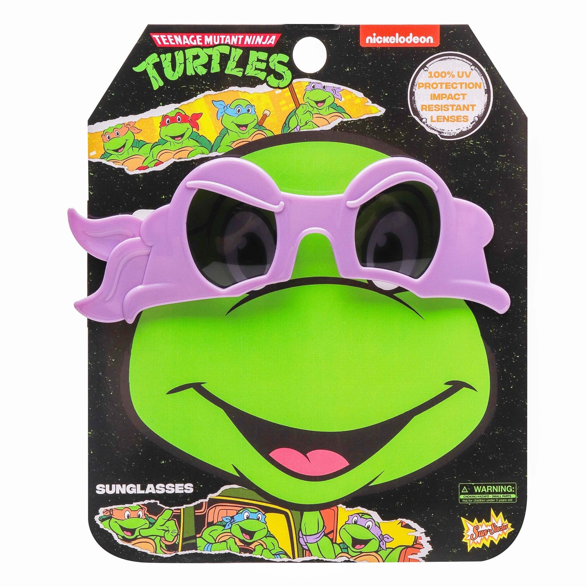 Sunstaches Michelangelo Orange TMNT UV400 Protection Sunglasses | Party ...