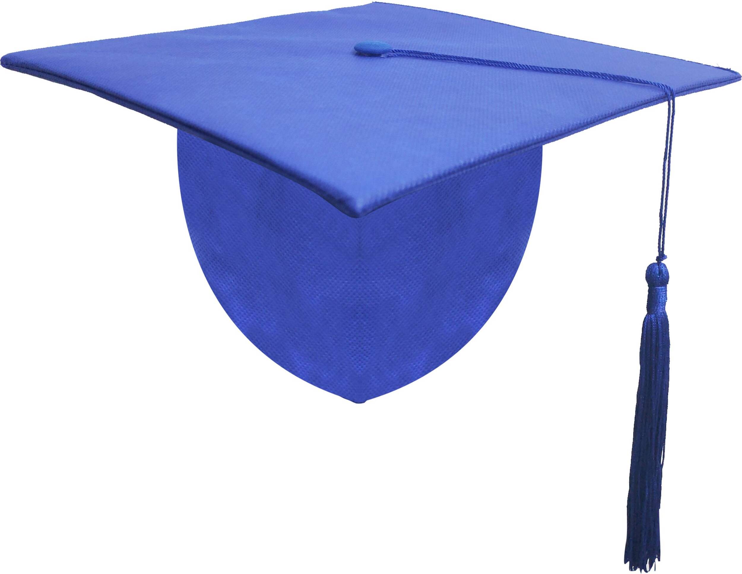 Grad Adult Cap With Tinsel One Size Wearable Accessory For Graduation