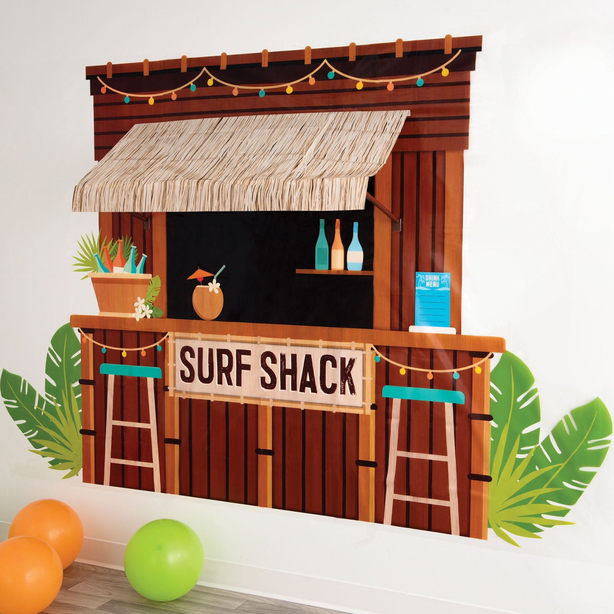 Summer Beach Life 3D Scene Setter | Party City