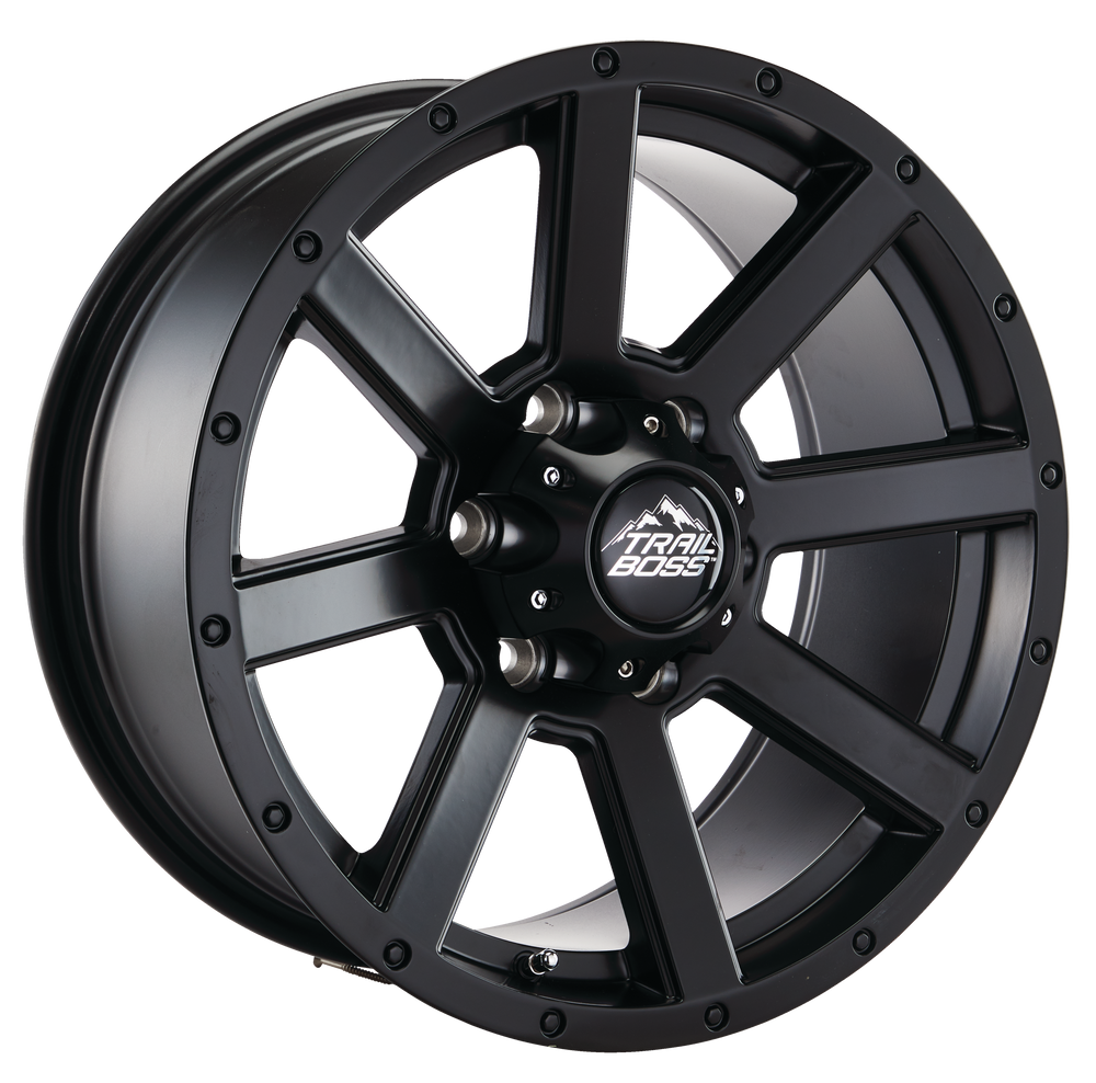 Trail Boss Bandit Alloy Wheel/Rim, Satin Black | Canadian Tire