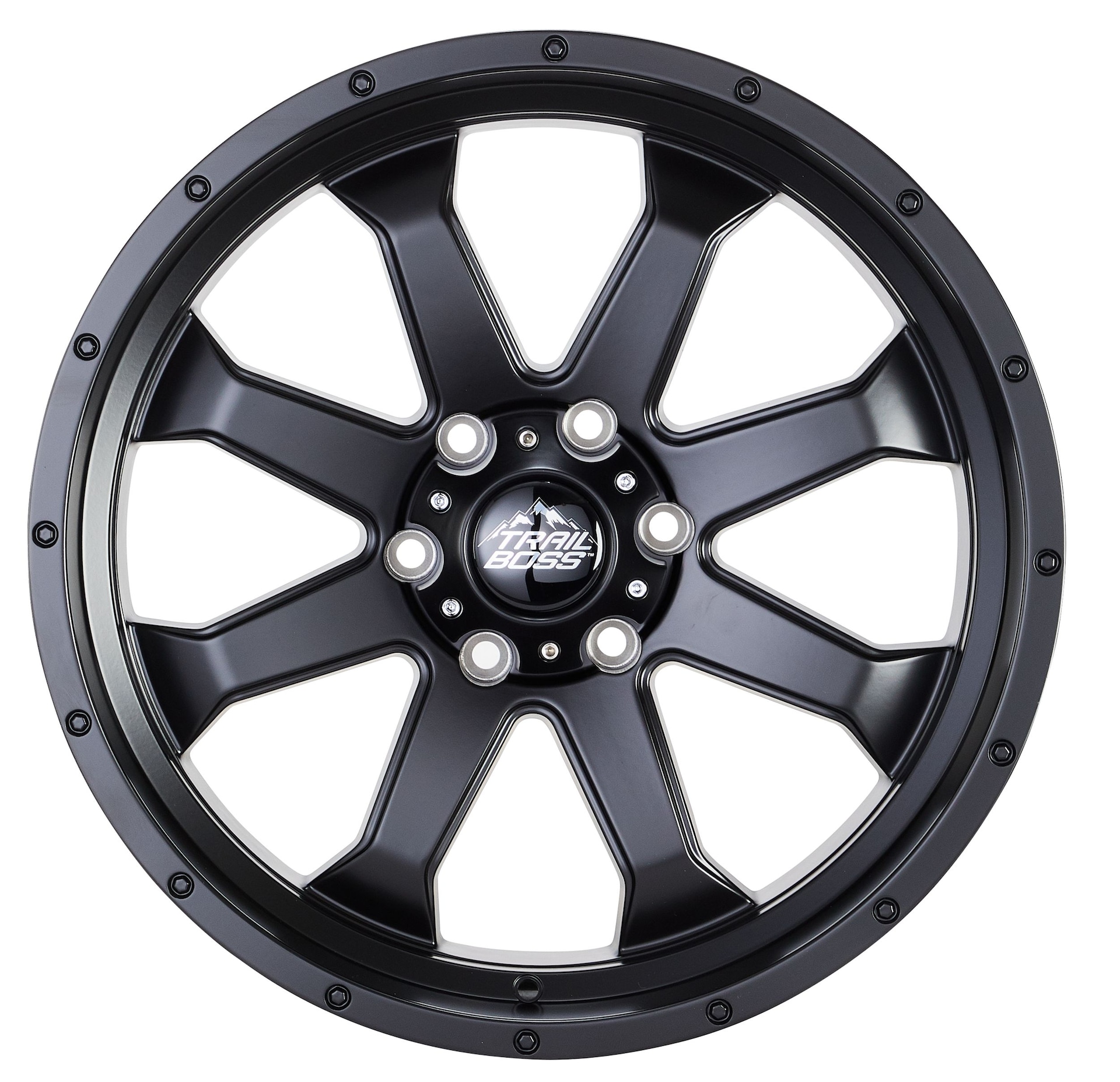 Trail Boss Outlaw Truck Alloy Wheel/Rim, Satin Black | Canadian Tire