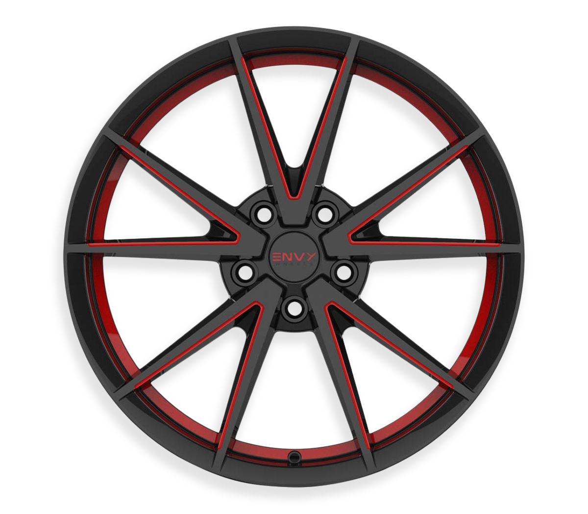 Envy EV-10 Alloy Wheel/Rim, Black/Red | Canadian Tire