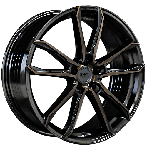 Envy FF-1 Alloy Wheel, Gloss Black with Machined Face | Canadian Tire