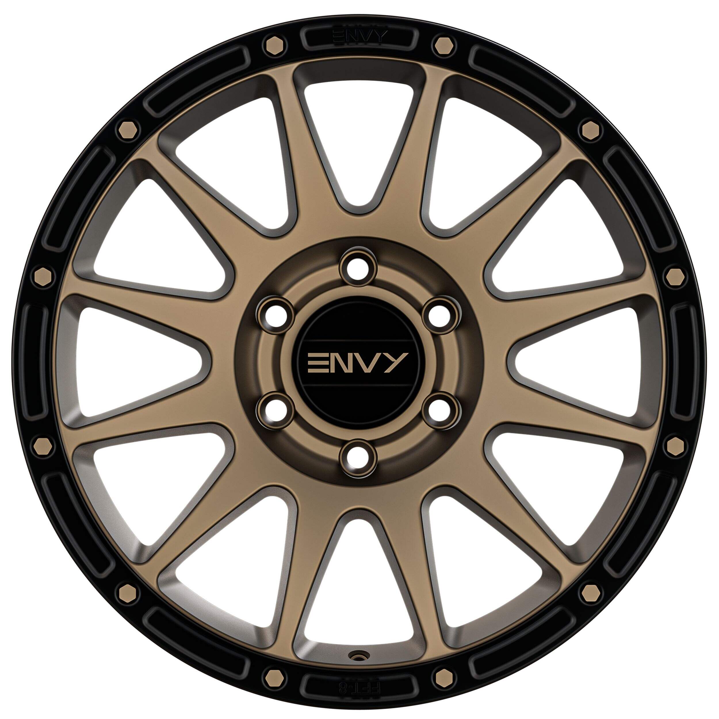 Envy FFT-8 Alloy Wheel, Bronze with Black Lip | Canadian Tire