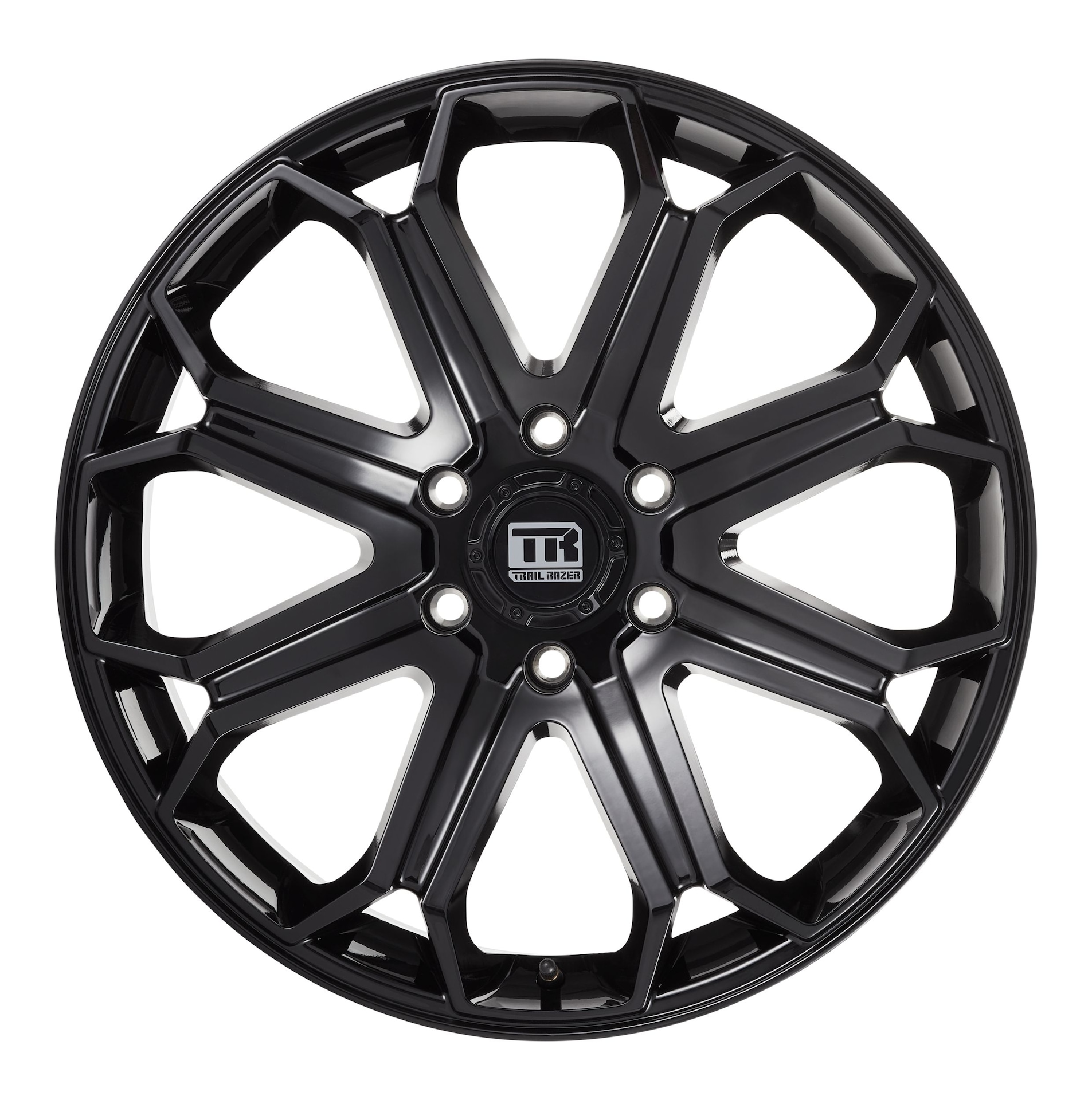 Trail Razer Chaos Alloy Wheel/Rim for Truck & SUV, Gloss Black ...