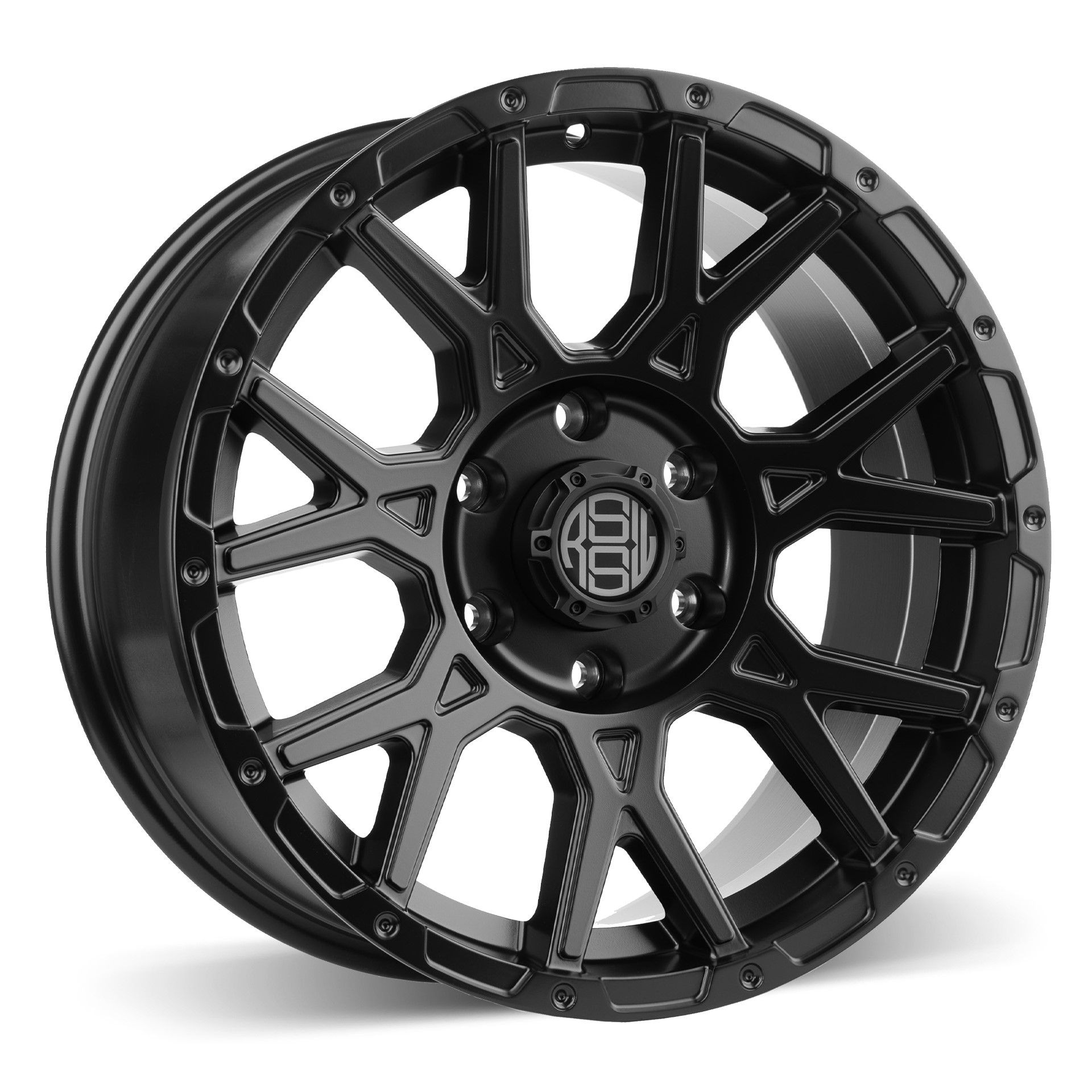 RSSW Strike Alloy Wheel, Crack/Bend Resistant, Satin Black | Canadian Tire