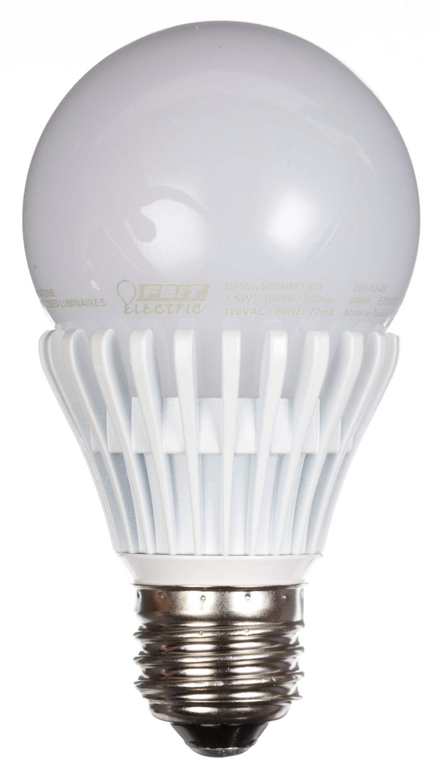 Feit Electric Dimmable 60W-Equivalent 5K A-Shape LED Bulb | Canadian Tire