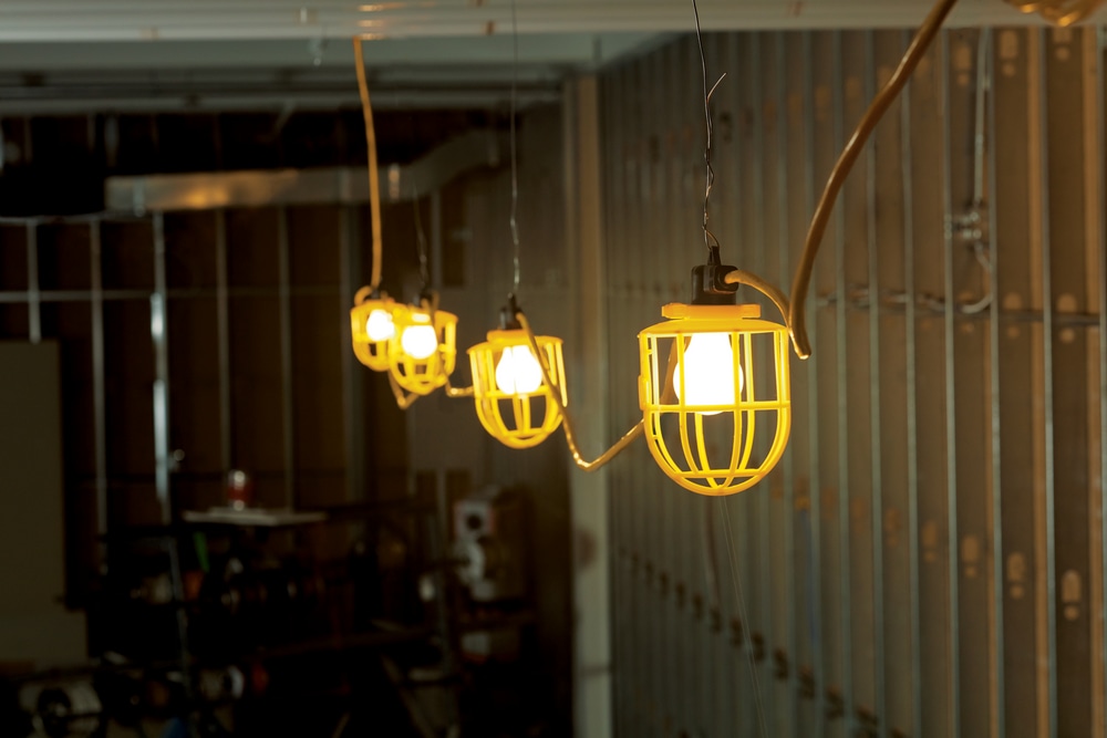 NOMA Indoor/Outdoor Utility String Lights, Weather Resistant, 50-ft ...