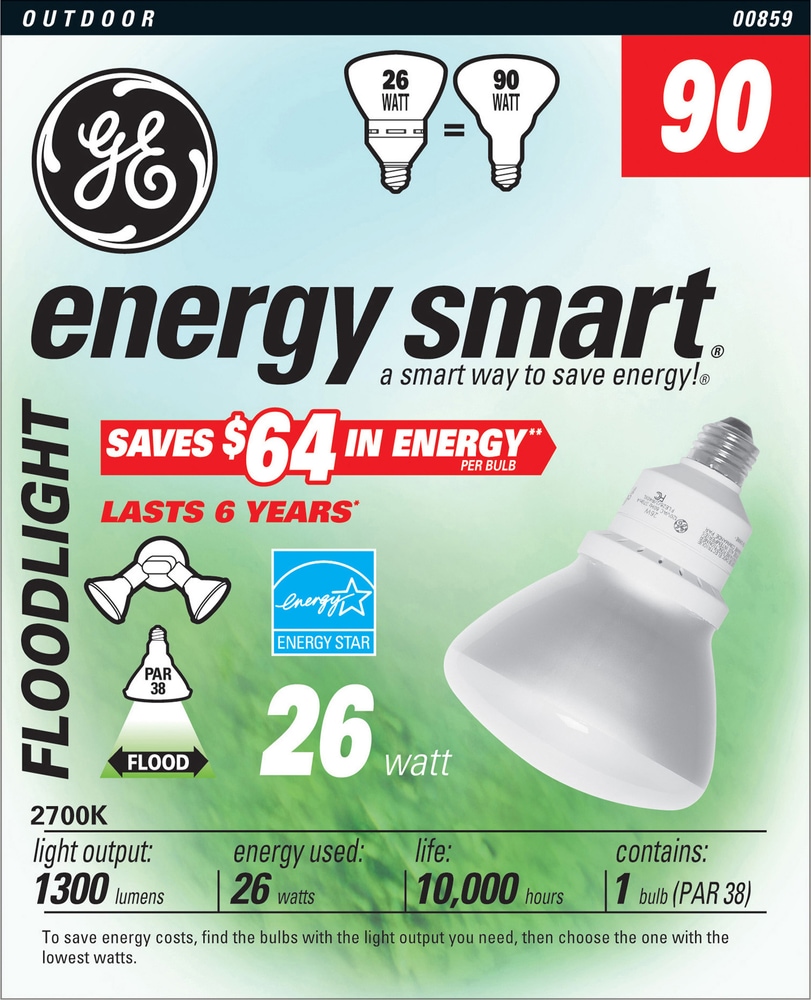 GE 26W PAR38 Halogen Floodlight Bulb | Canadian Tire