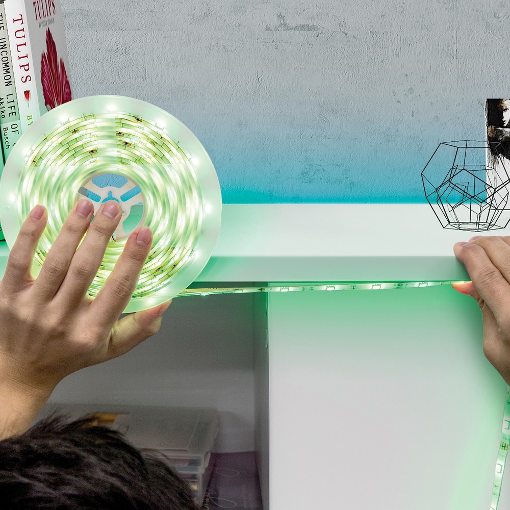 Geeni Prisma Smart Wi-Fi LED Light Strip, Colour & White, 3-m ...