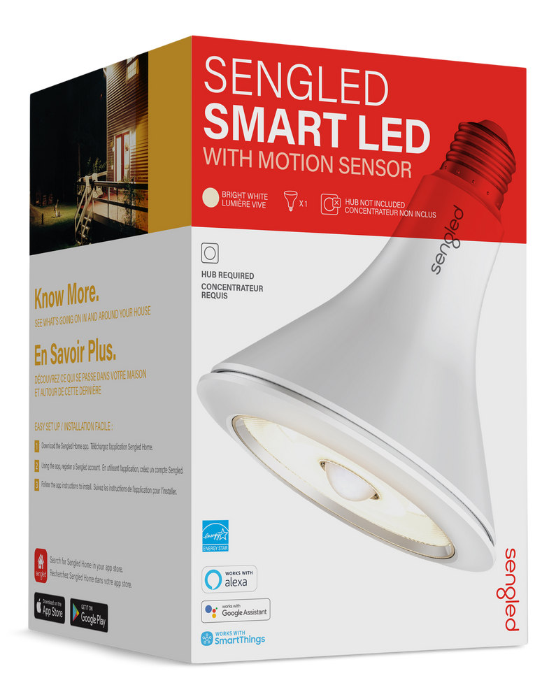 Sengled PAR38 E26 Base Motion Sensor Smart LED Light Bulb, Bright White | Canadian Tire