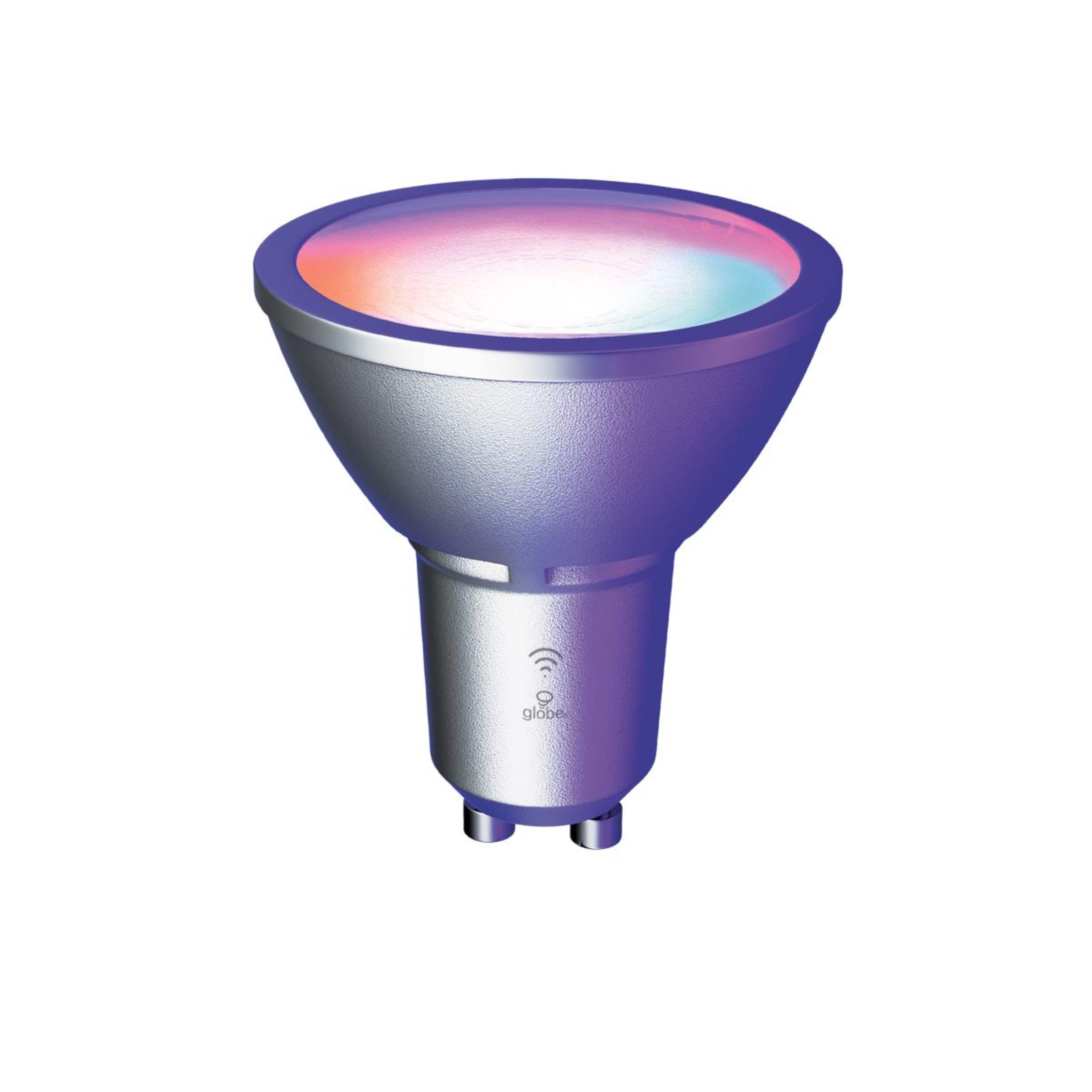 Globe Electric GU10 Smart Wi-Fi Dimmable LED Light Bulbs, 400 Lumens, Tunable White, 50W, 3-pk ...