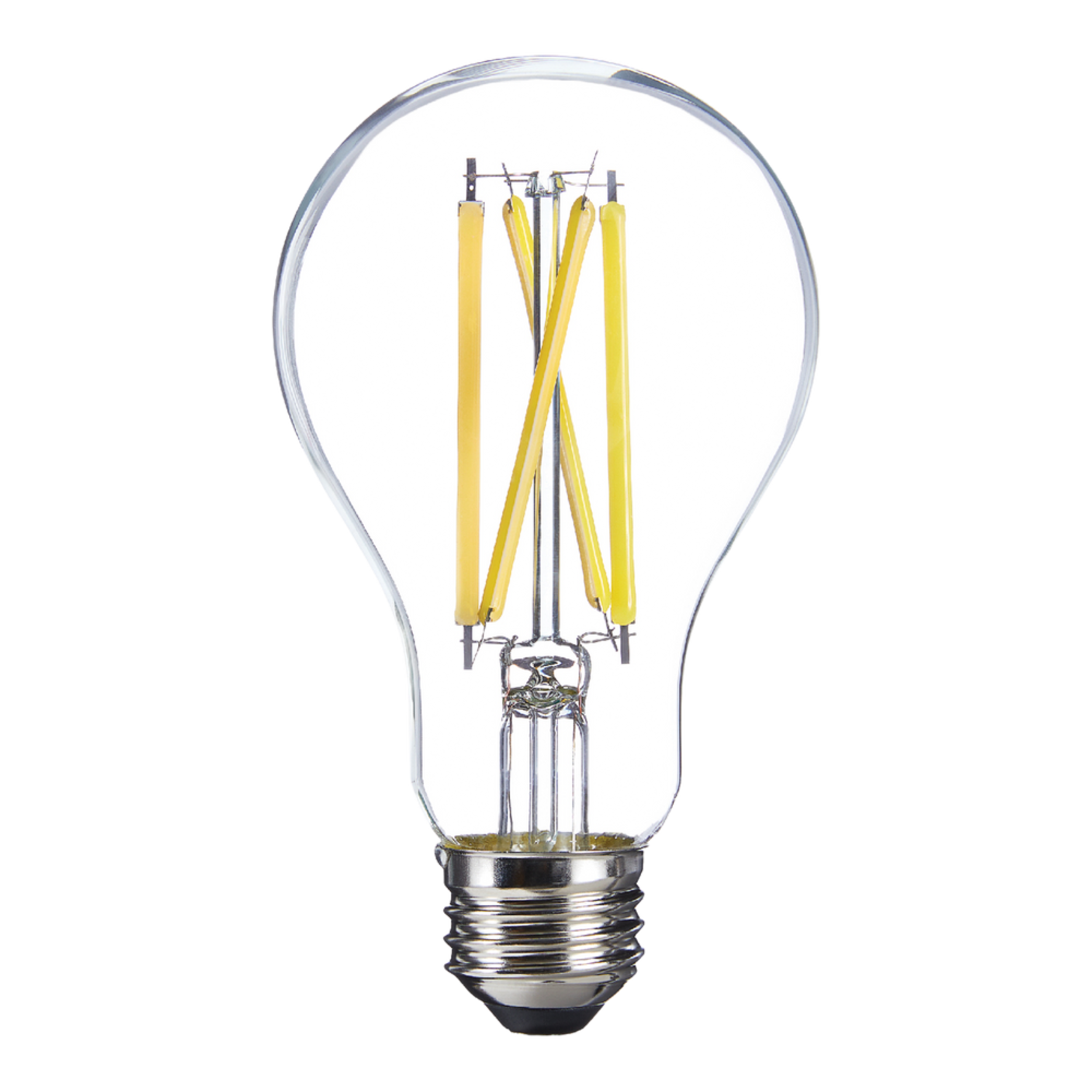 NOMA A21 E26 Base Household Dimmable LED Glass Light Bulb, 2700K, 1500 ...