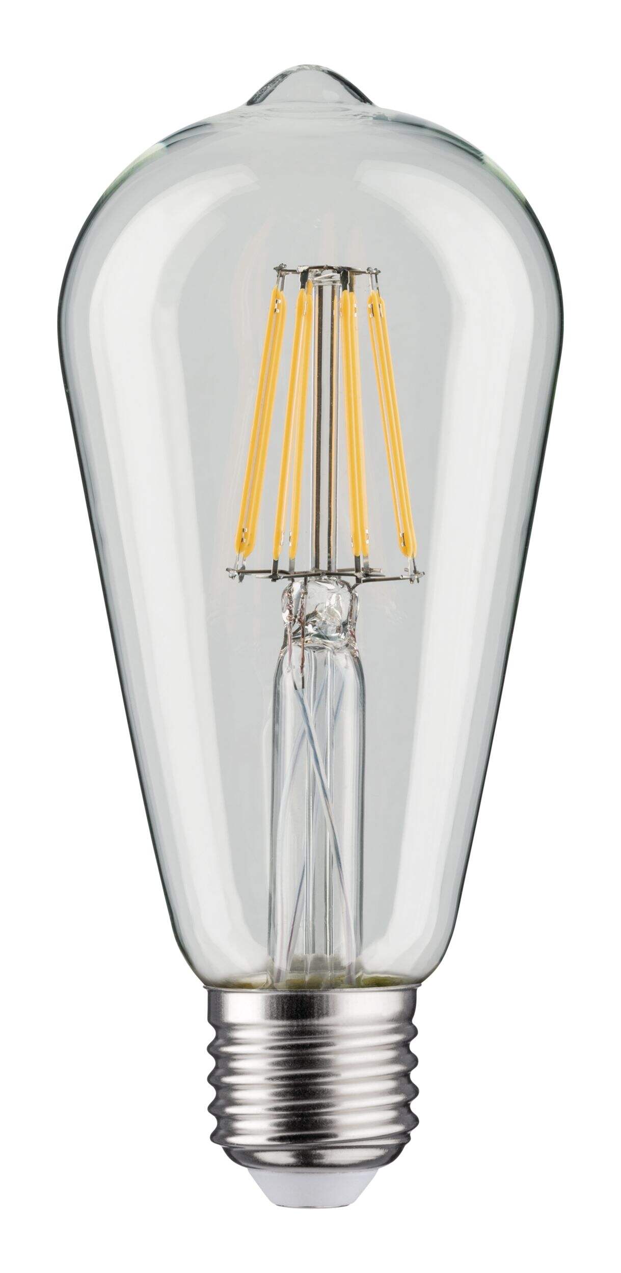 NOMA ST19 E26 Base Vintage Dimmable Clear LED Filament Light Bulb ...