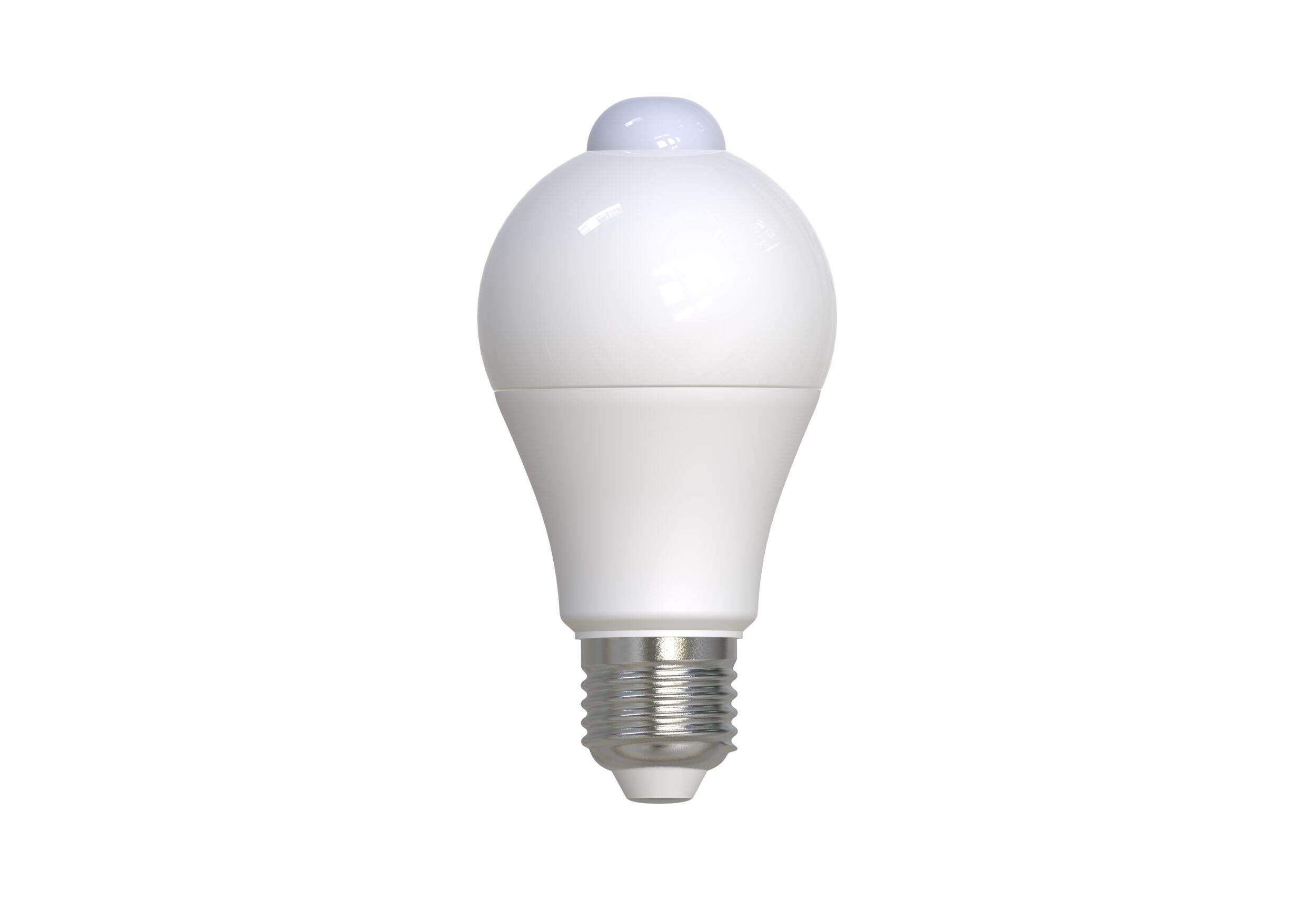 NOMA A19 E26 Base Non-Dimmable Motion Sensor Light Bulb, Warm White ...