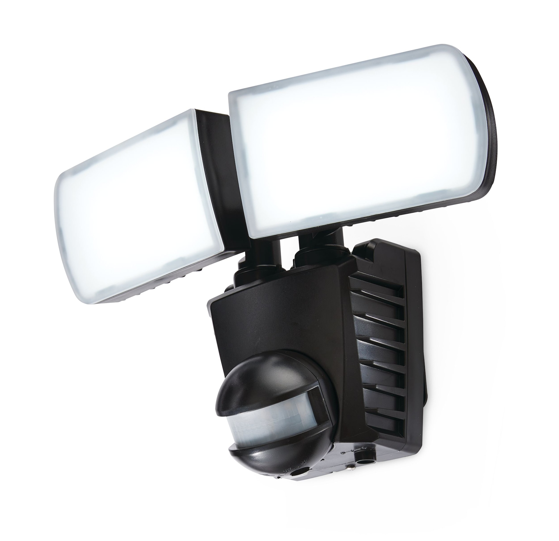 NOMA Solar Powered Motion Sensor Dual LED Security Light, 1200 Lumens ...