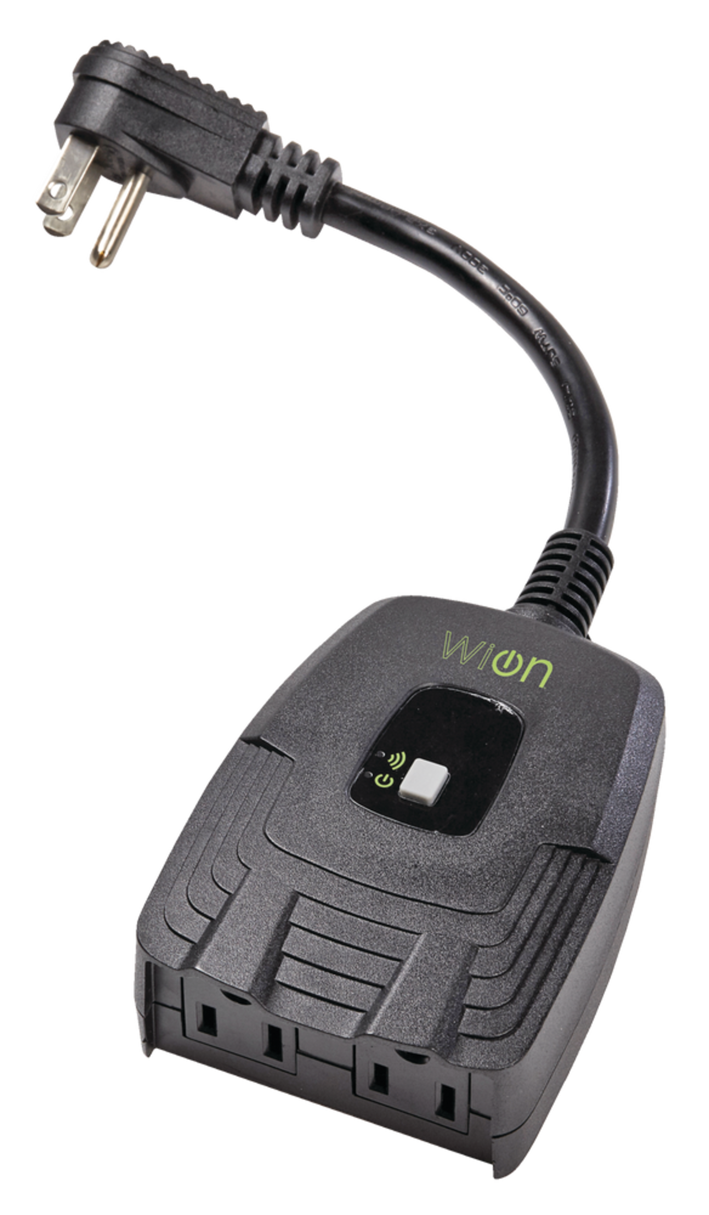 Woods WiOn Outdoor Wifi Timer with 2 Grounded Outlets, Weather ...