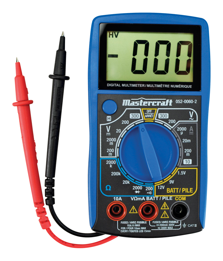 Mastercraft Digital 7-Function Multimeter | Canadian Tire