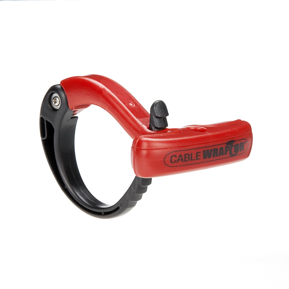 GARDNER BENDER CW-T3RR25 Heavy Duty Cable Wraptor, Black and Red ...