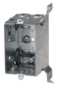 Hubbell 1104LBUBAR Device Box includes Side Bracket with Nailing Style ...