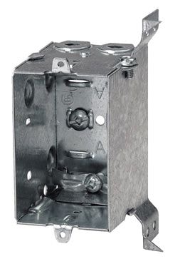 Hubbell 1104LBUBAR Device Box includes Side Bracket with Nailing Style ...