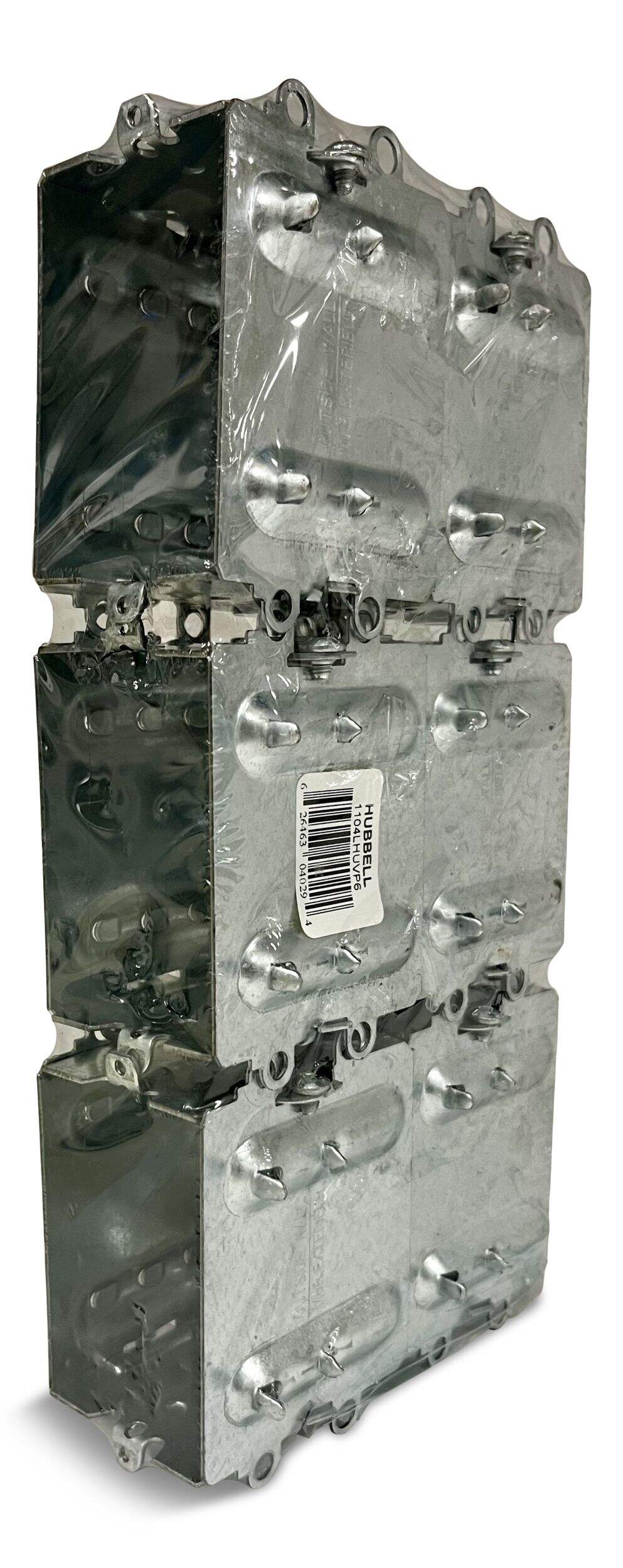 Hubbell 1104LHUVP6 1 Gang Device Box, Raised Ground Screw, Cable ...