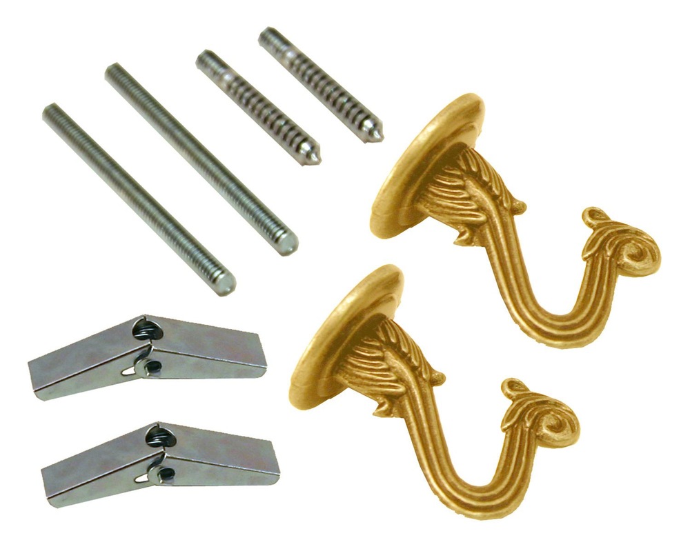 Atron Electro Industries Swag Lamp Hooks, Brass | Canadian Tire