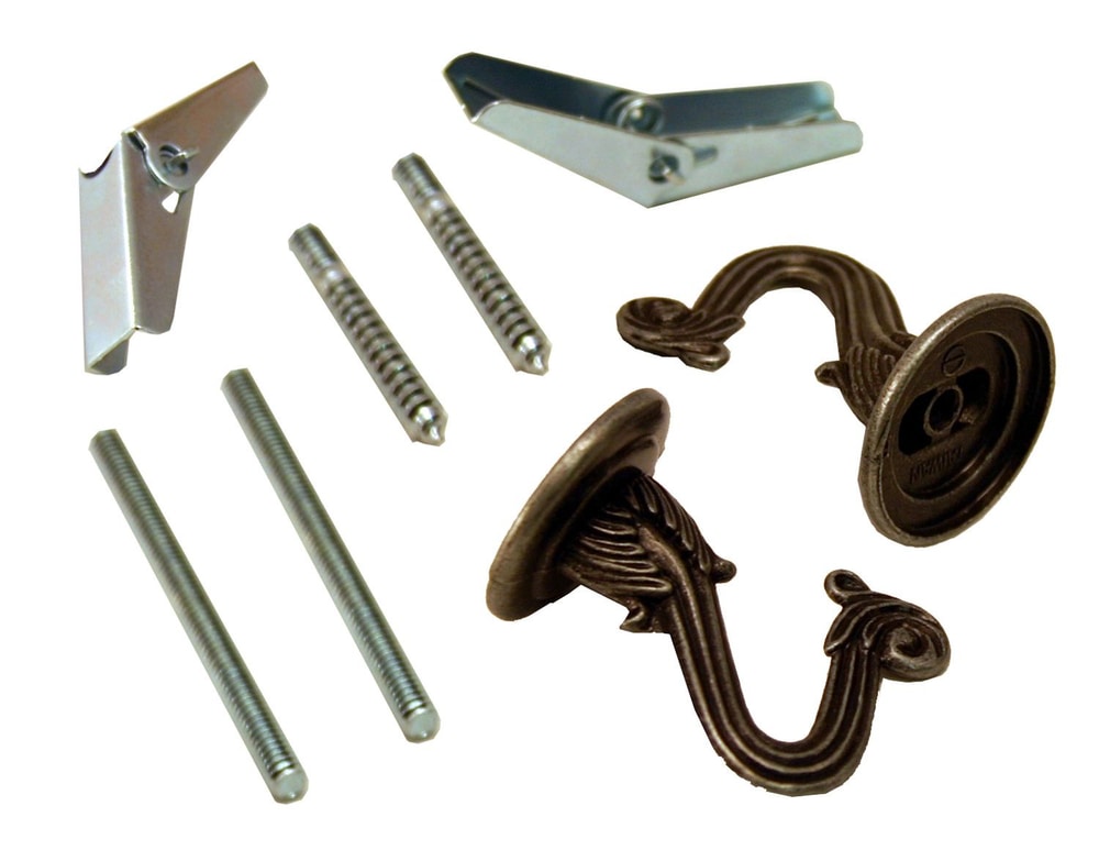 Atron Electro Industries LA752 Swag Hooks, Pewter, 2-pk | Canadian Tire