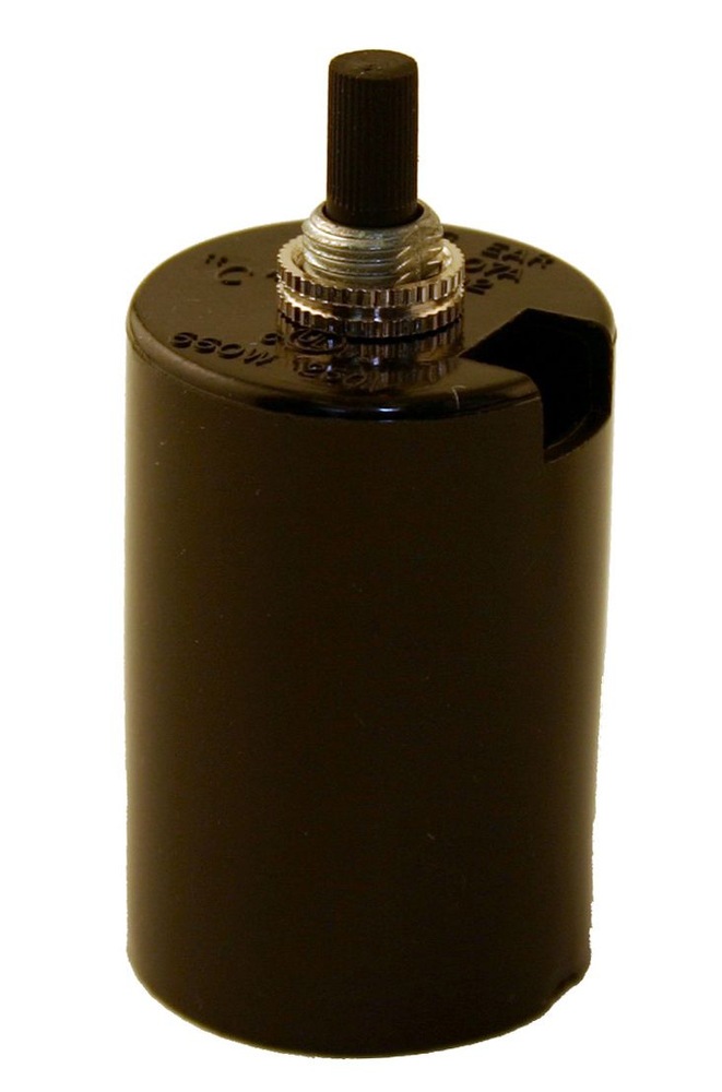 Atron Electro Industries LA958 Phenolic Bottom Turn Socket, Black, 2-in ...