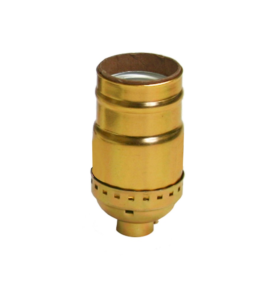 Keyless Medium Base Socket, Brass | Canadian Tire
