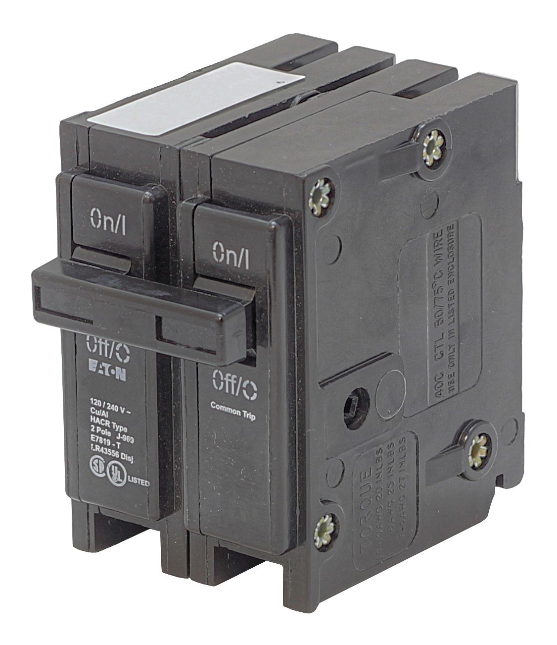 Eaton 15 Amp 2-Pole Plug-In Circuit Breaker | Canadian Tire